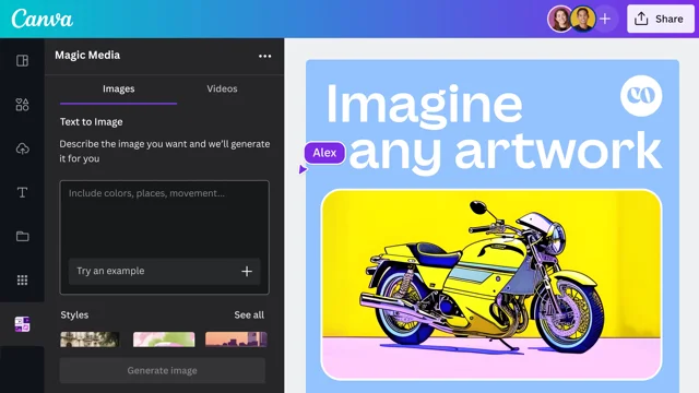 Canva AI Image Generator: Biến Tưởng Tượng Thành Hiện Thực với Công Cụ ...