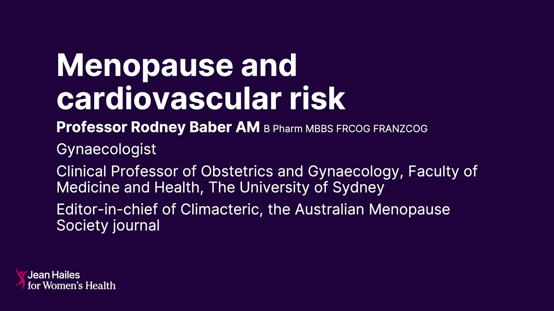 ROD BABER CVD on Vimeo