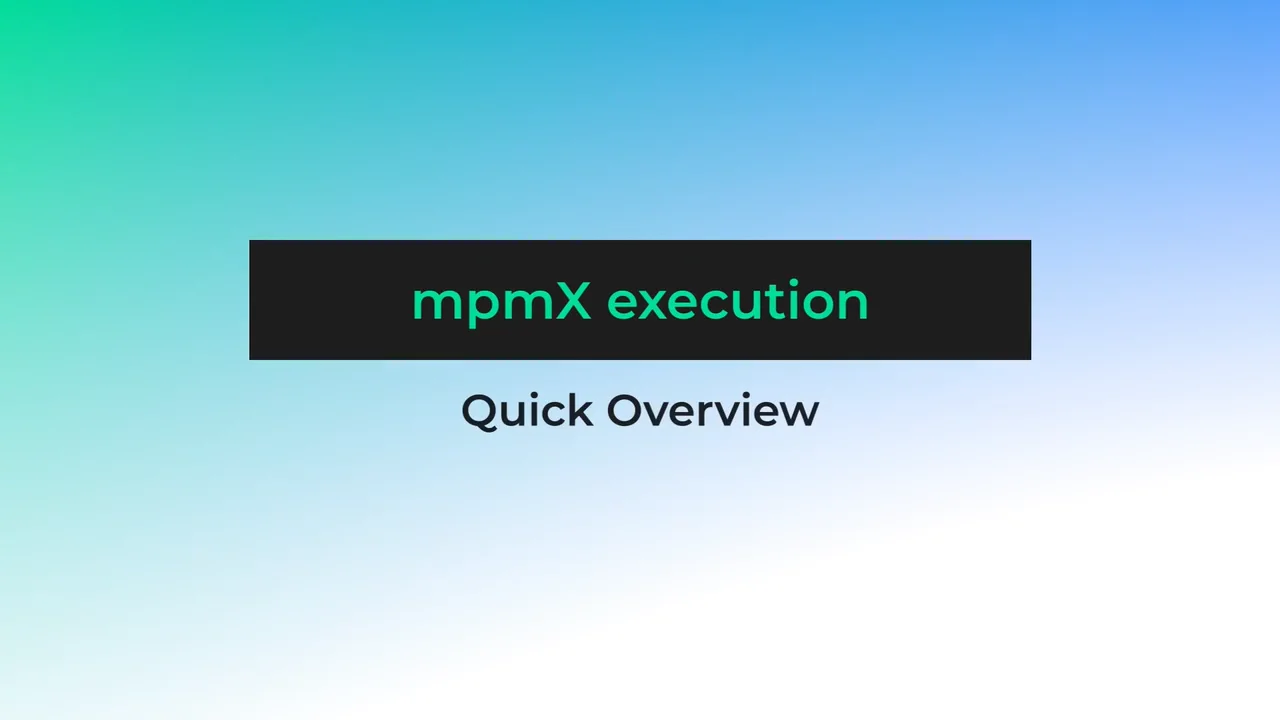 mpmX execution overview on Vimeo