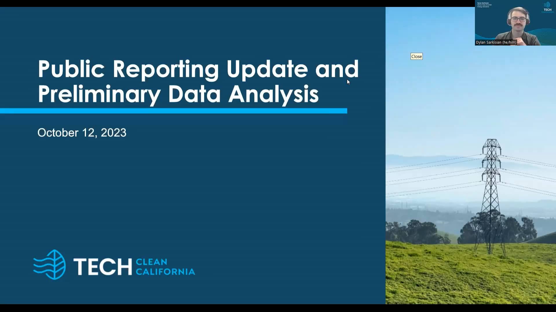 TECH Clean California Data Webinar on Vimeo