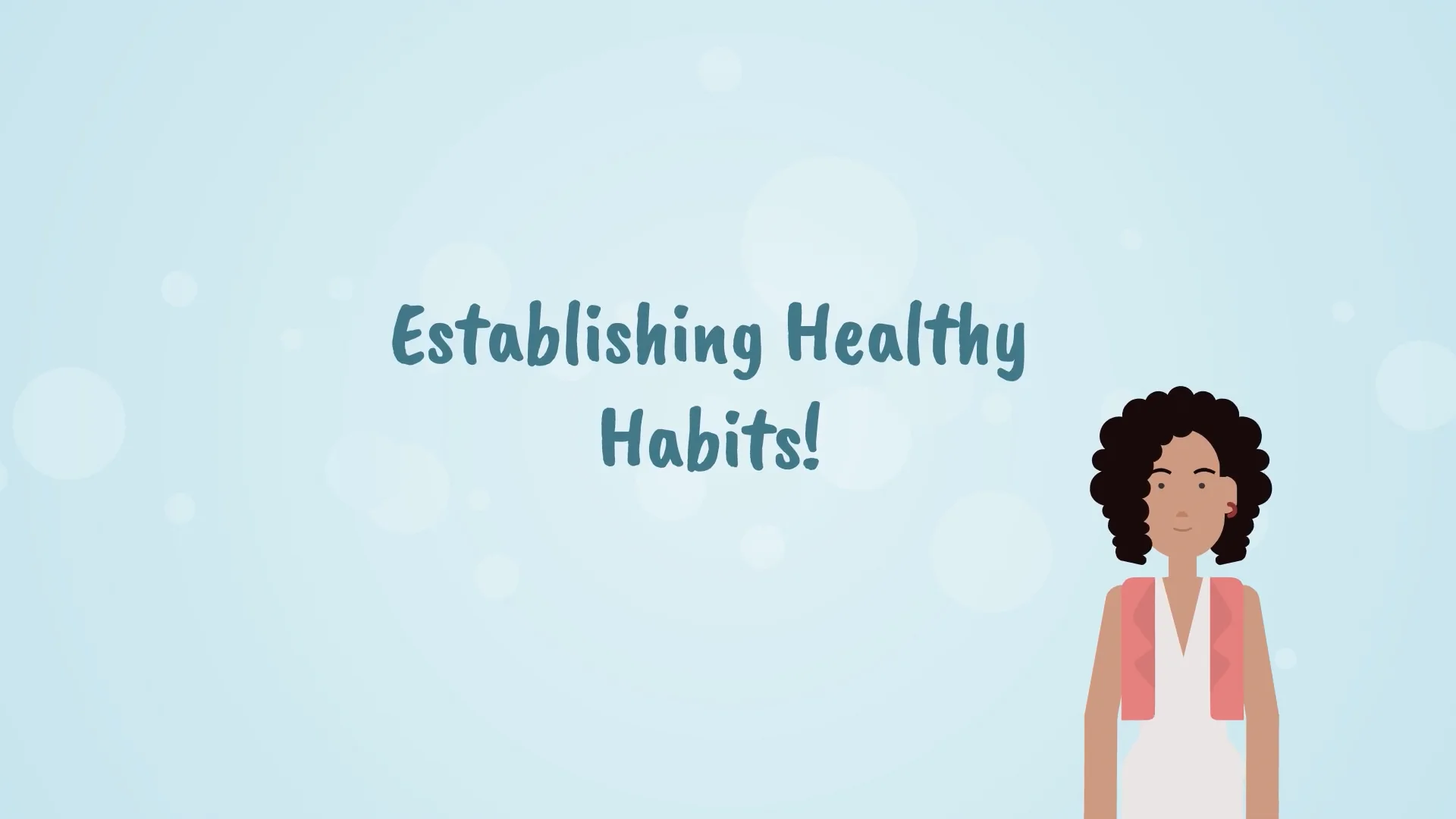 Establishing Healthy Habits Week 1 on Vimeo