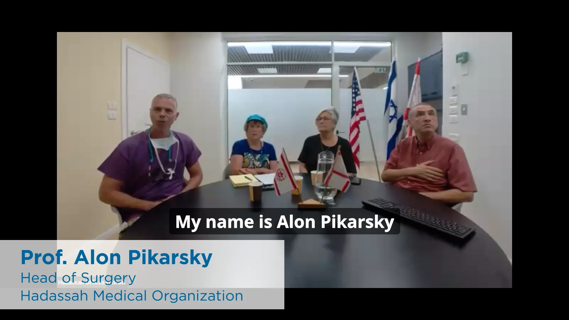 Prof. Alon Pikarsky, Head of Surgery, Hadassah Medical Organization