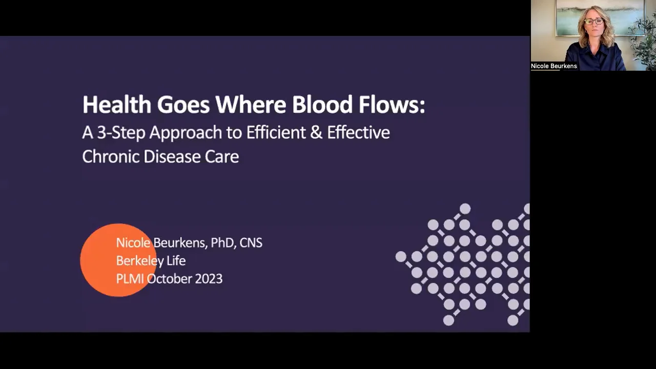 Berkeley Health Presents "Go Where Blood Flows". Presented by Nicole ...