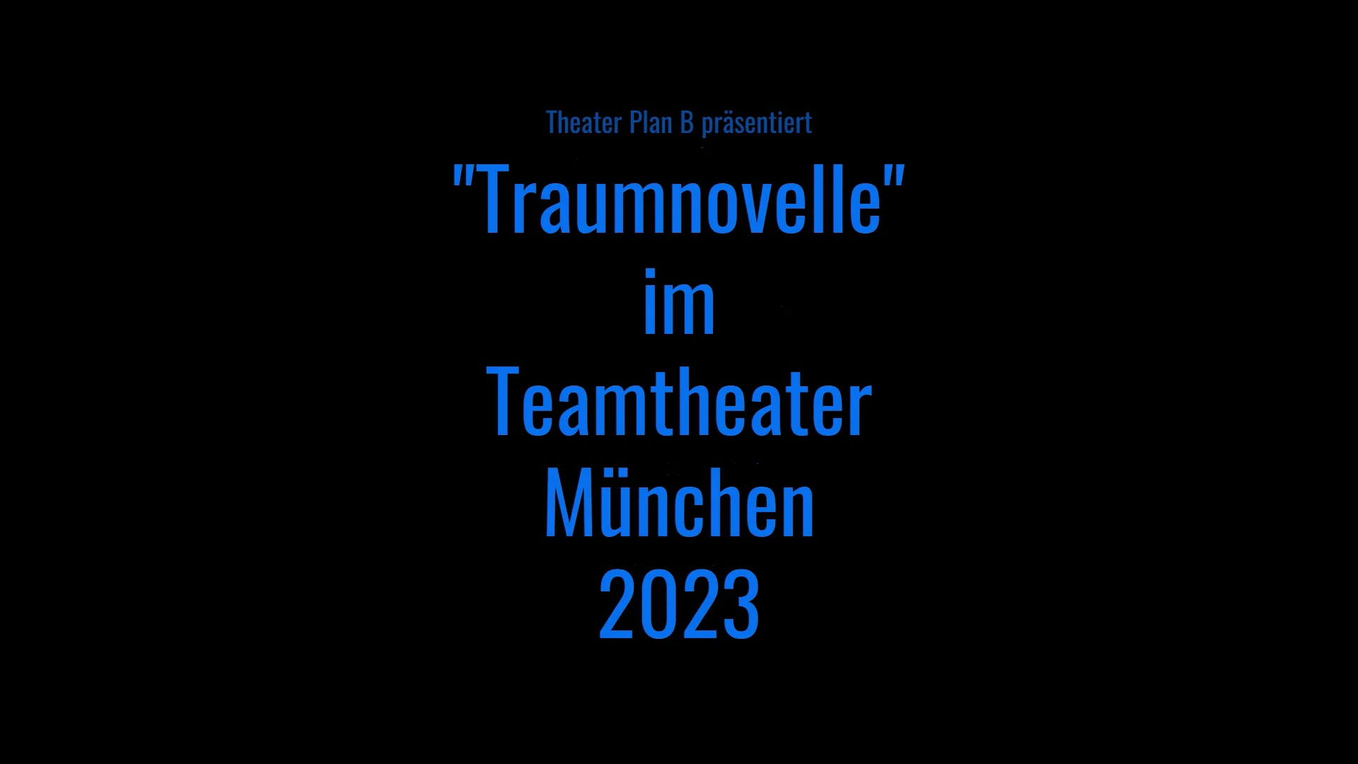 Trailer für Goran Ozanic-Traumnovelle 2023 on Vimeo