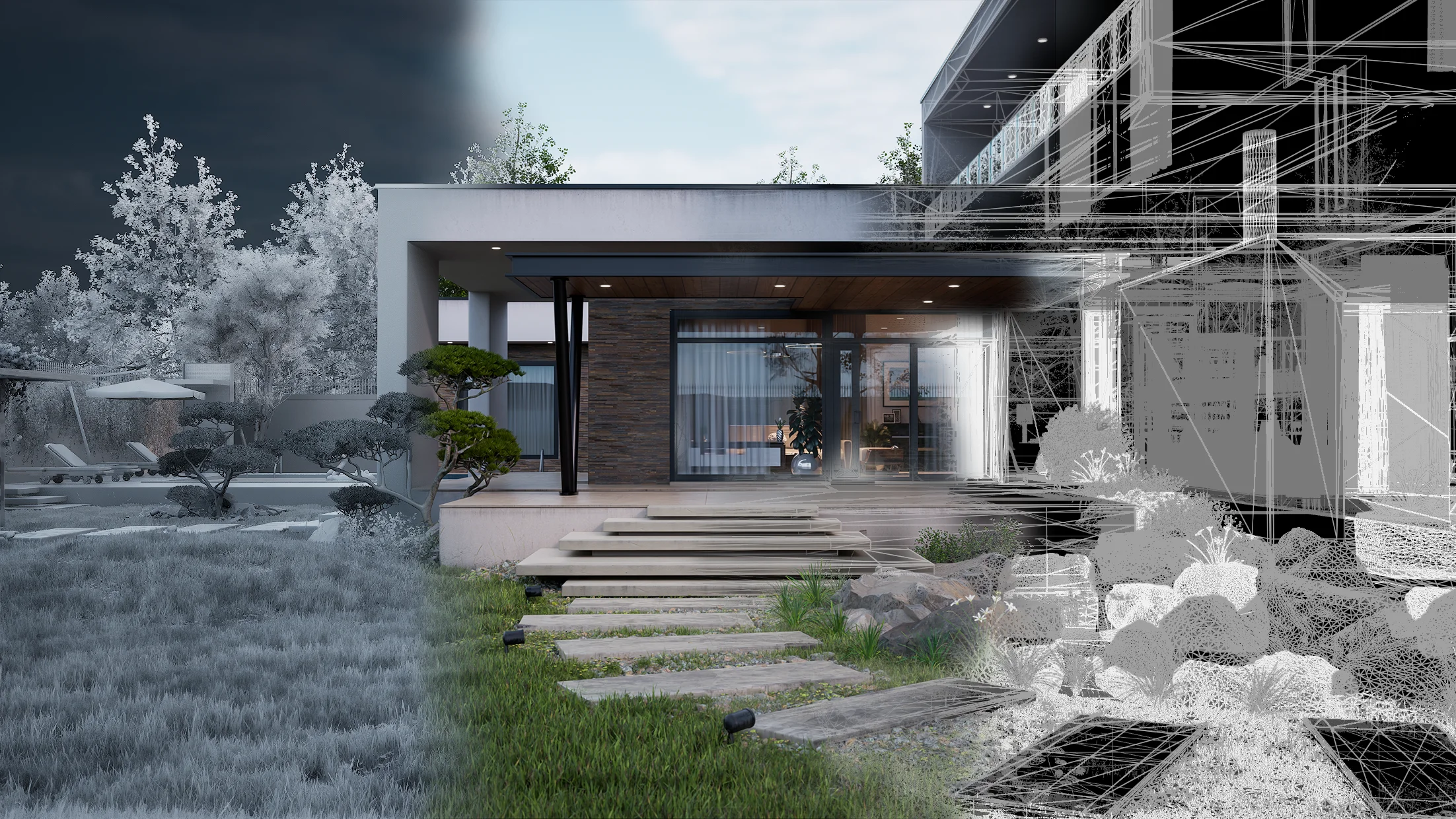 Blue Bay House Timeline Breakdown - Unreal Engine ArchViz on Vimeo