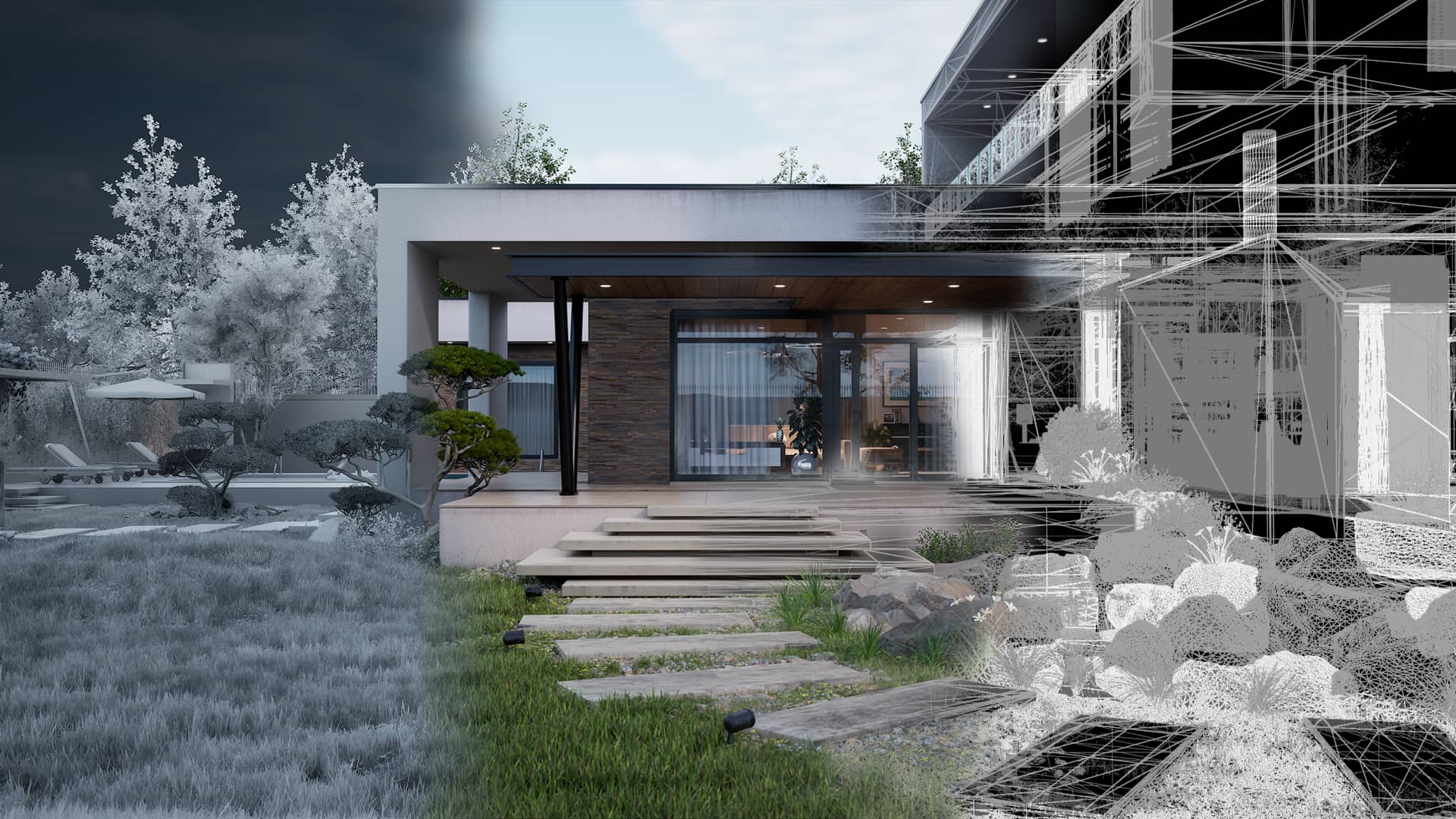 Blue Bay House Timeline Breakdown - Unreal Engine ArchViz on Vimeo