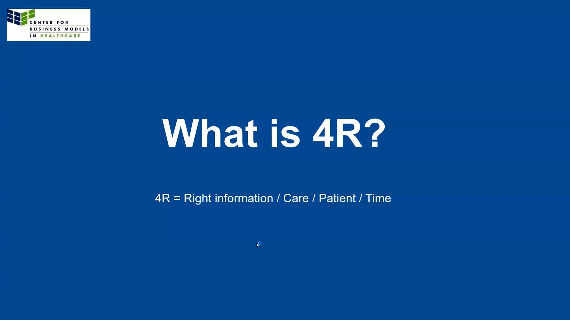 01-What is 4R on Vimeo