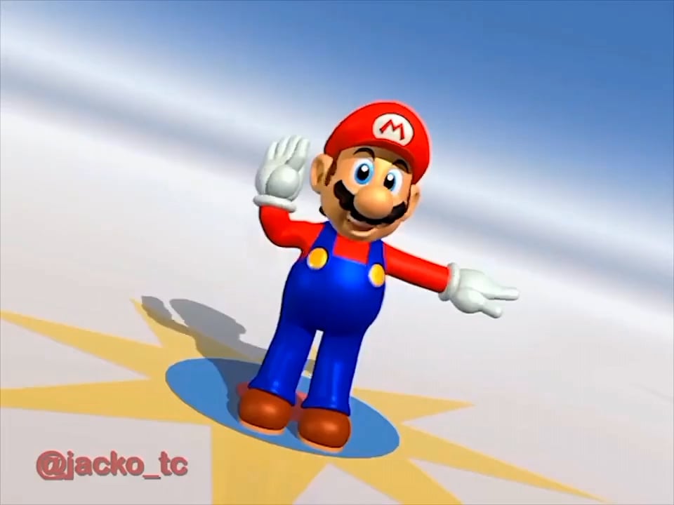 Mario sings The Gummy Bear