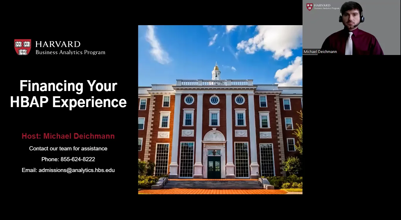Financing Your HBAP Experience on Vimeo