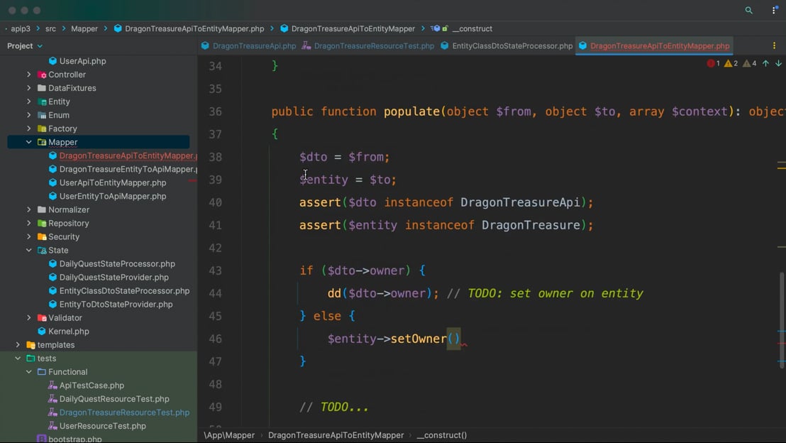 Making Dragontreasureapi Writable Api Platform 3 Part 3 Custom Resources Symfonycasts
