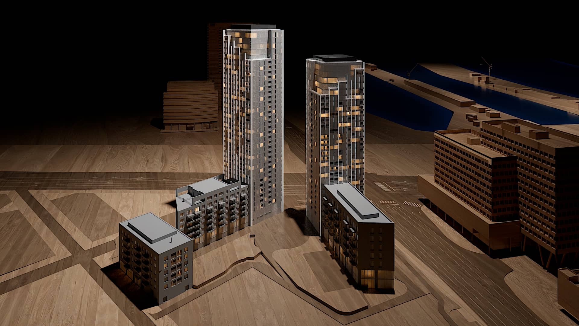 PORTUM TOWERS Bratislava_animácia projektu on Vimeo