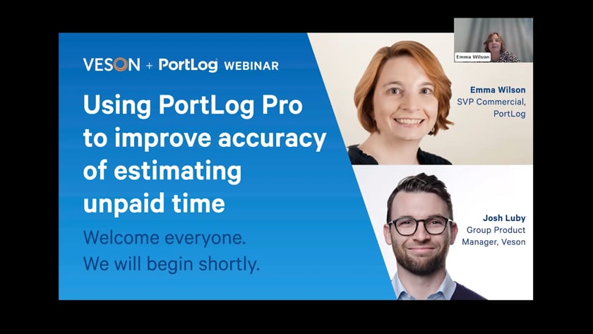 PortLog and Veson Nautical partnership - PortLog