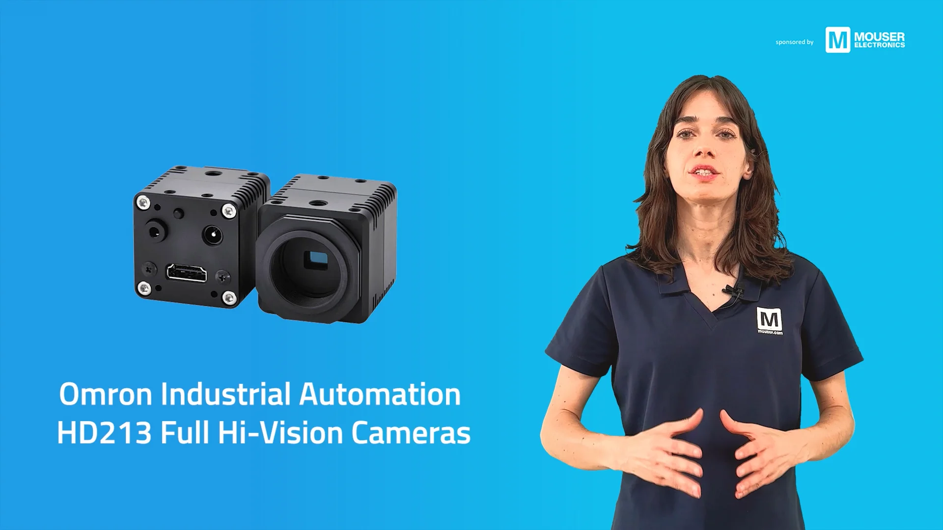 Mouser Electronics - Omron Industrial Automation HD213 Full Hi-Vision Cameras