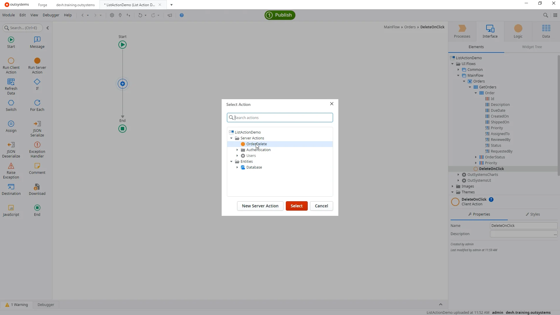Demo: How To Add Swipe Actions to Lists [en-US / 11] on Vimeo