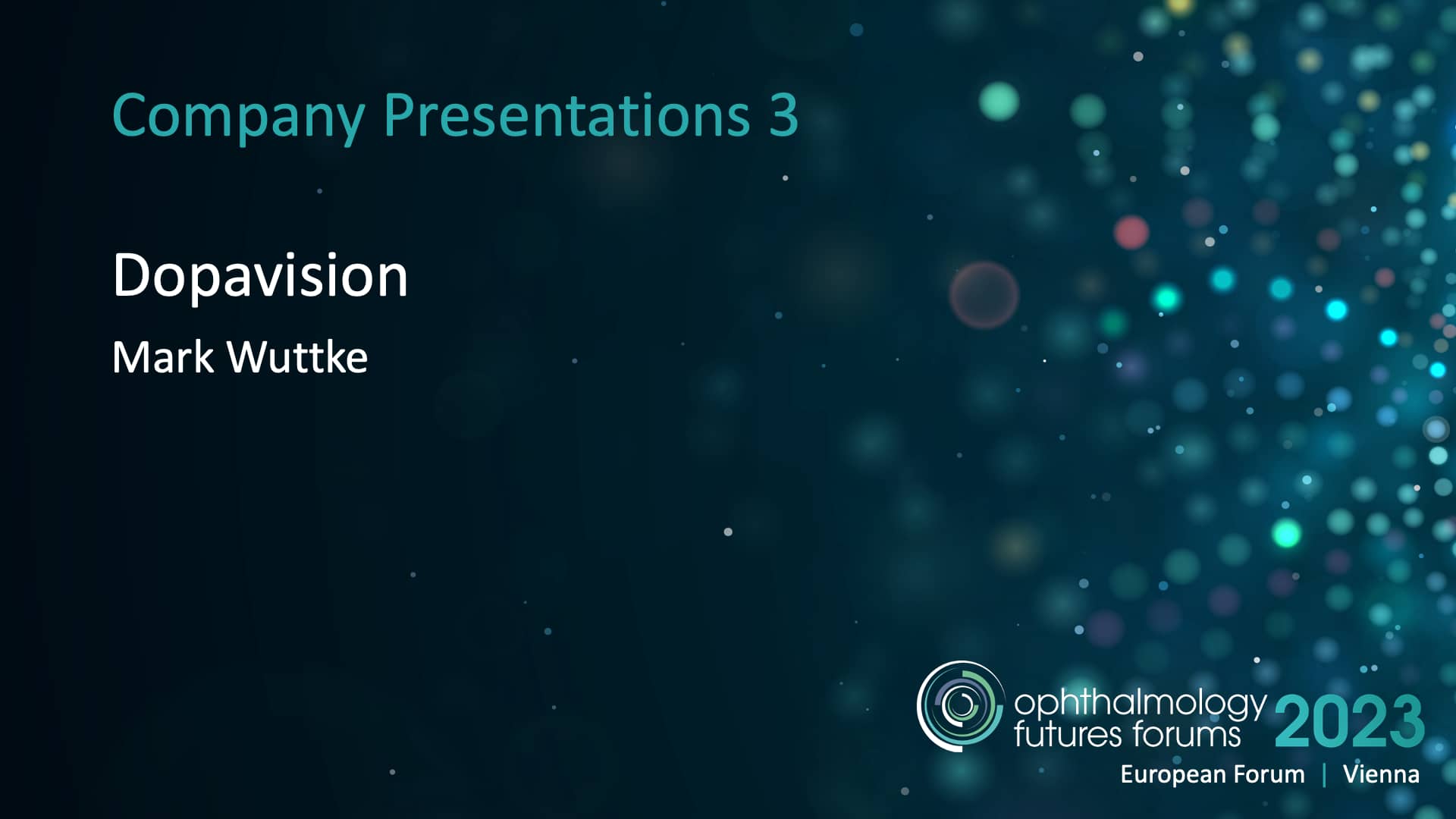 Dopavision: Mark Wuttke on Vimeo