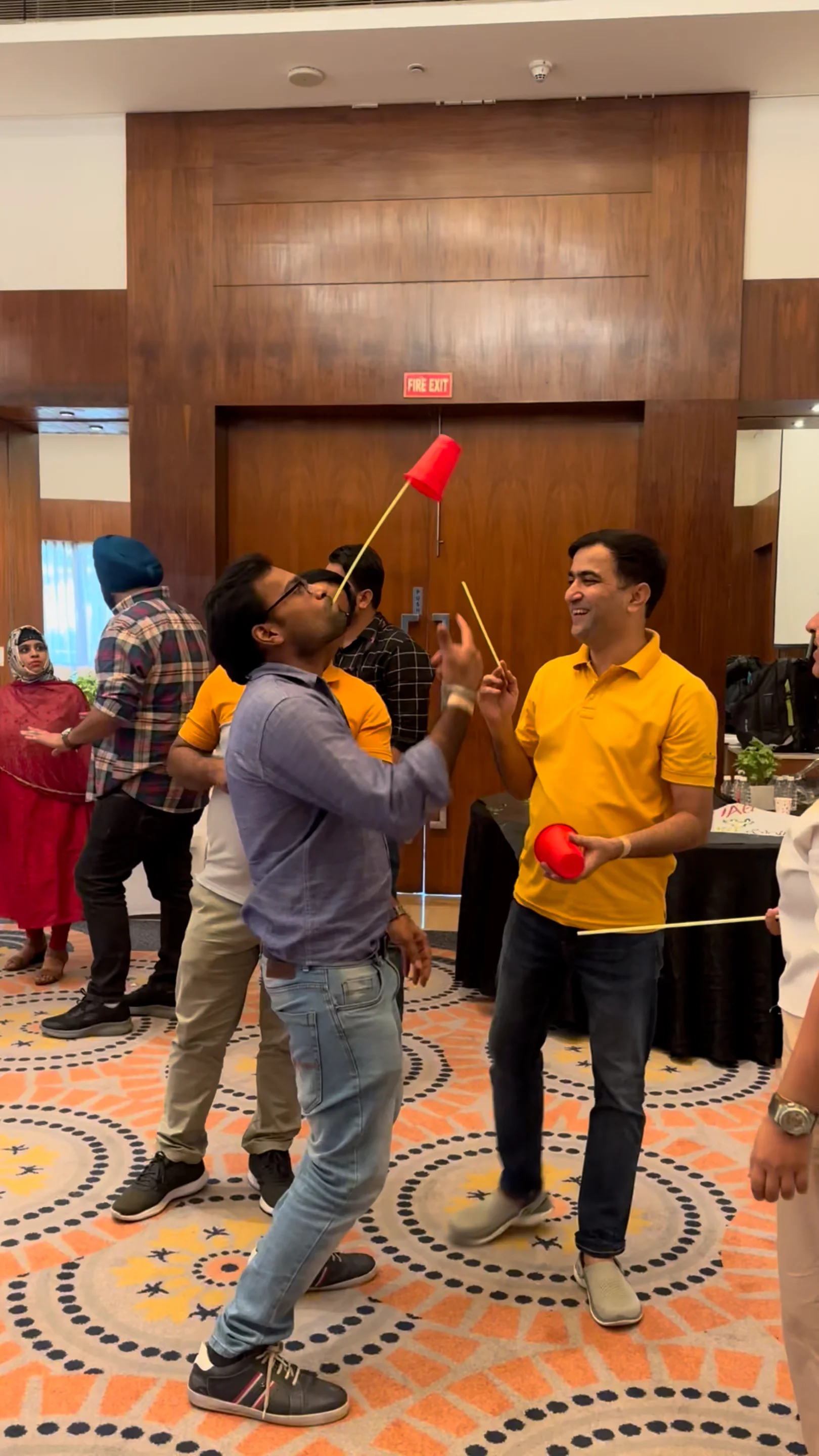 Glass Pyramid Relay by Team Game Guru on Vimeo