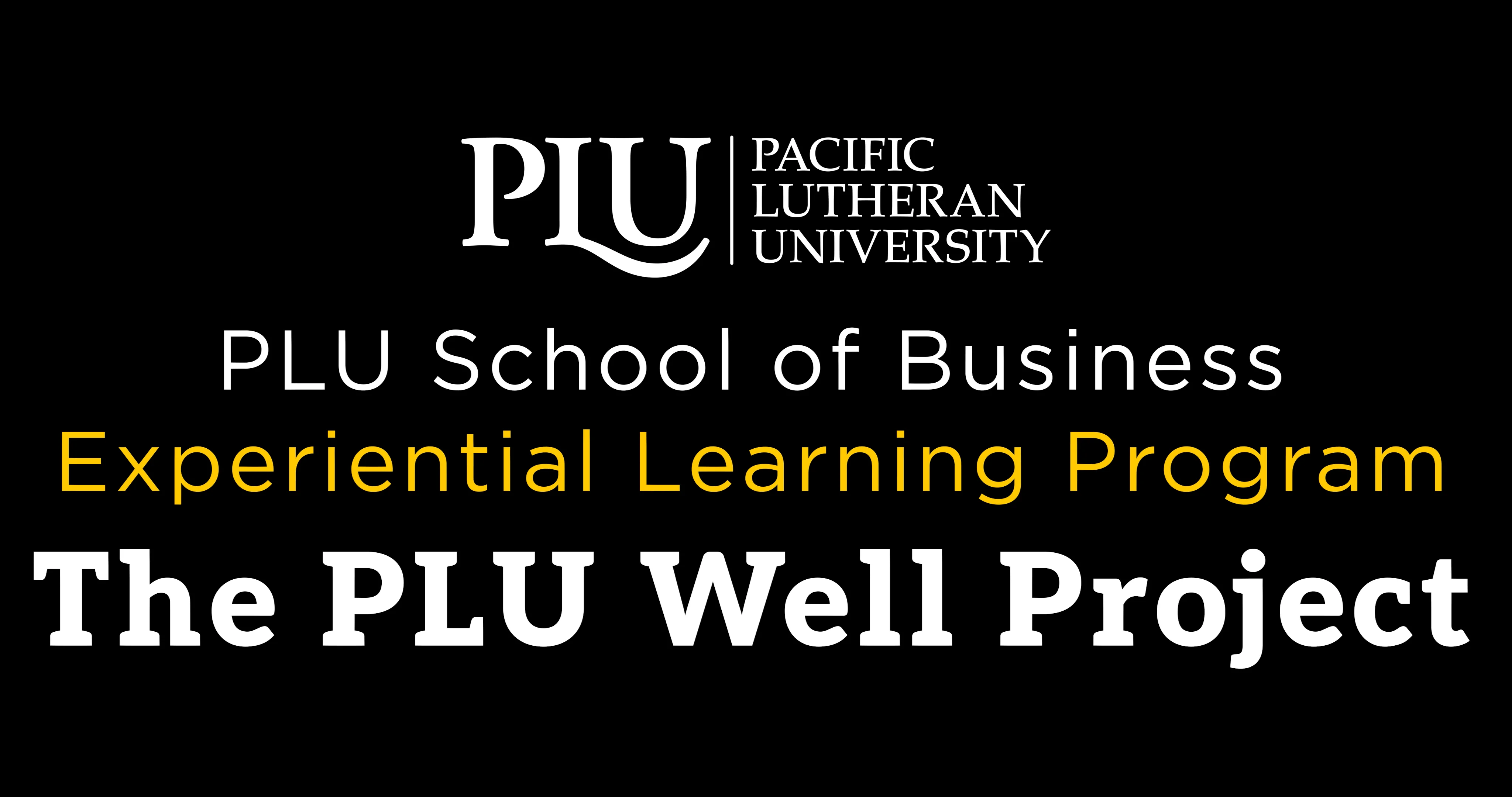The PLU Well Project - Bjug Day 2023 on Vimeo