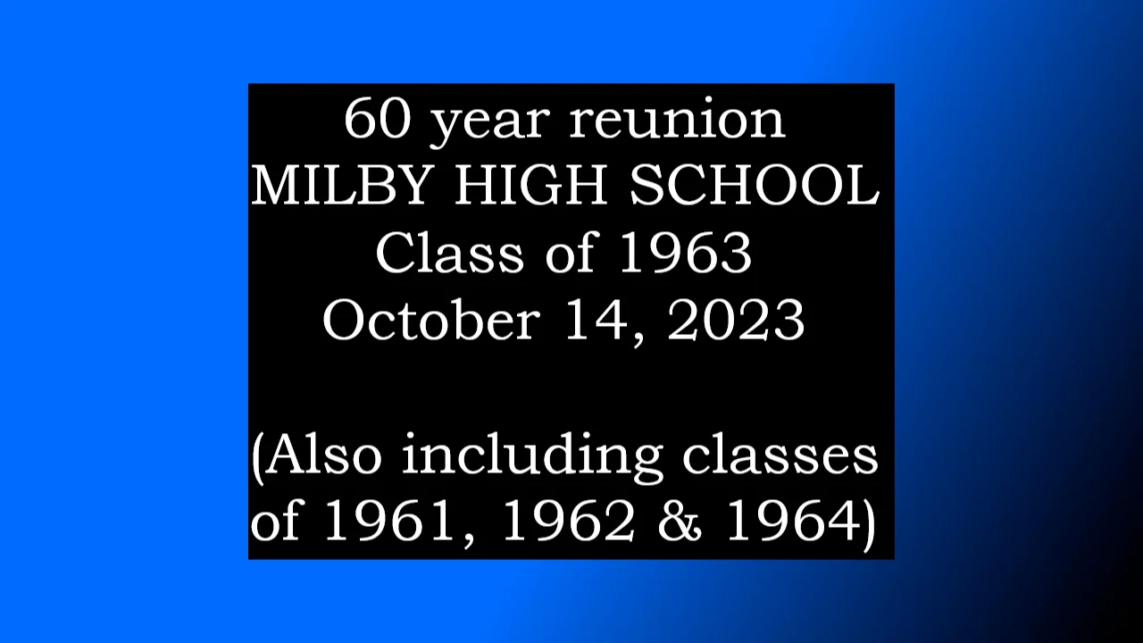 Milby High School Reunion 10_14_2023 on Vimeo