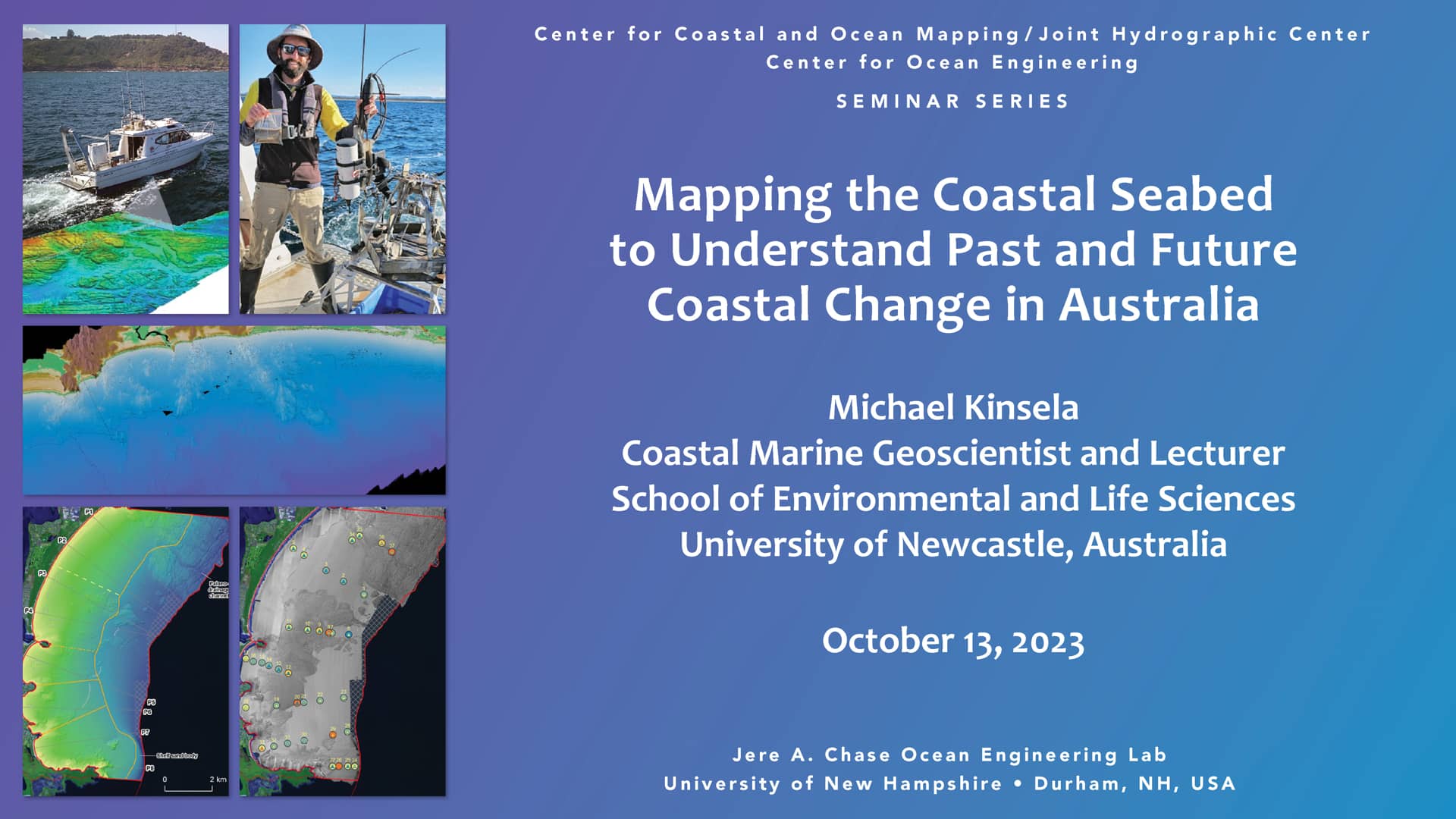 Mapping the Coastal Seabed to Understand Past and Future Coastal Change ...