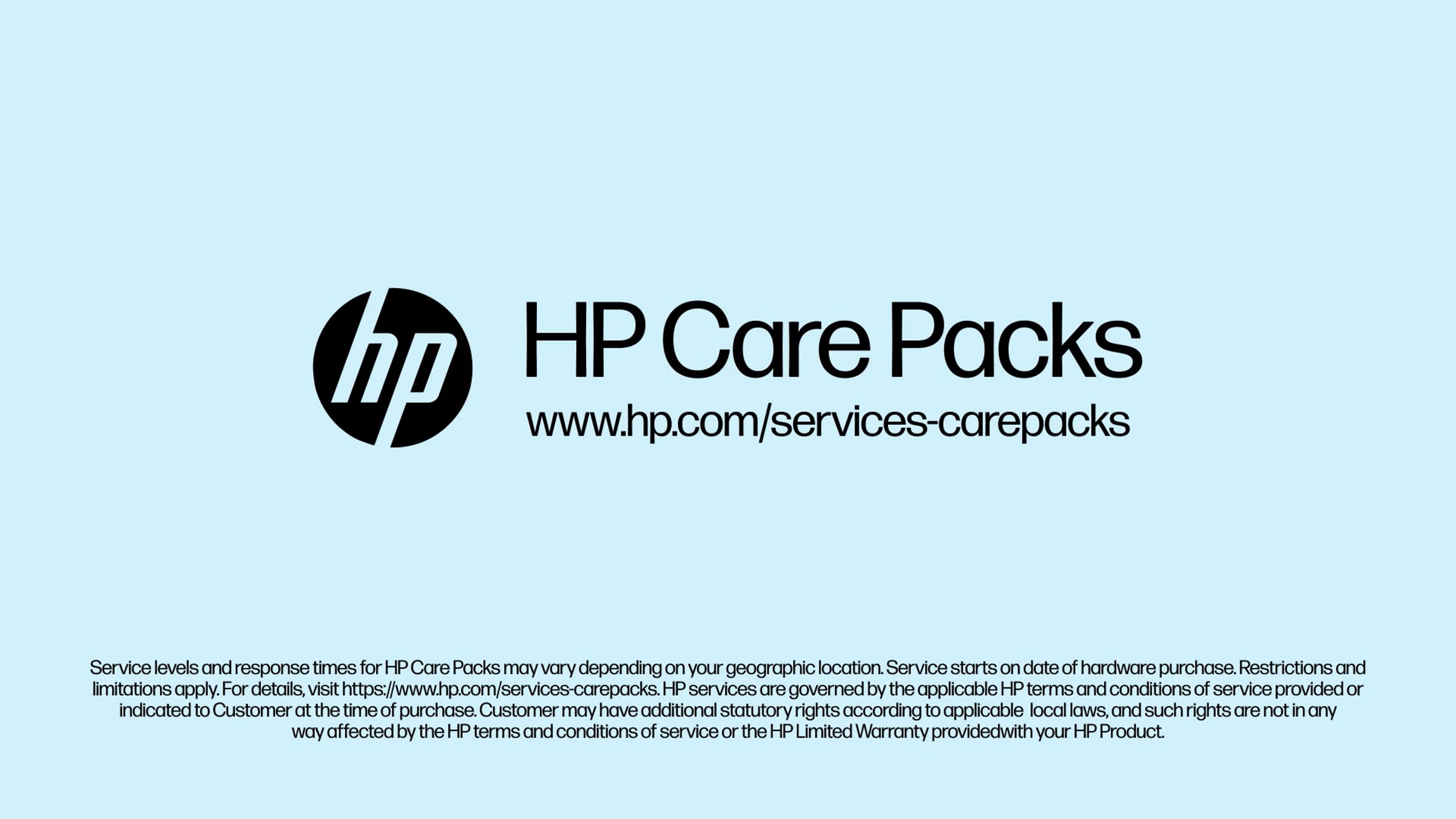 HP Care Pack General short