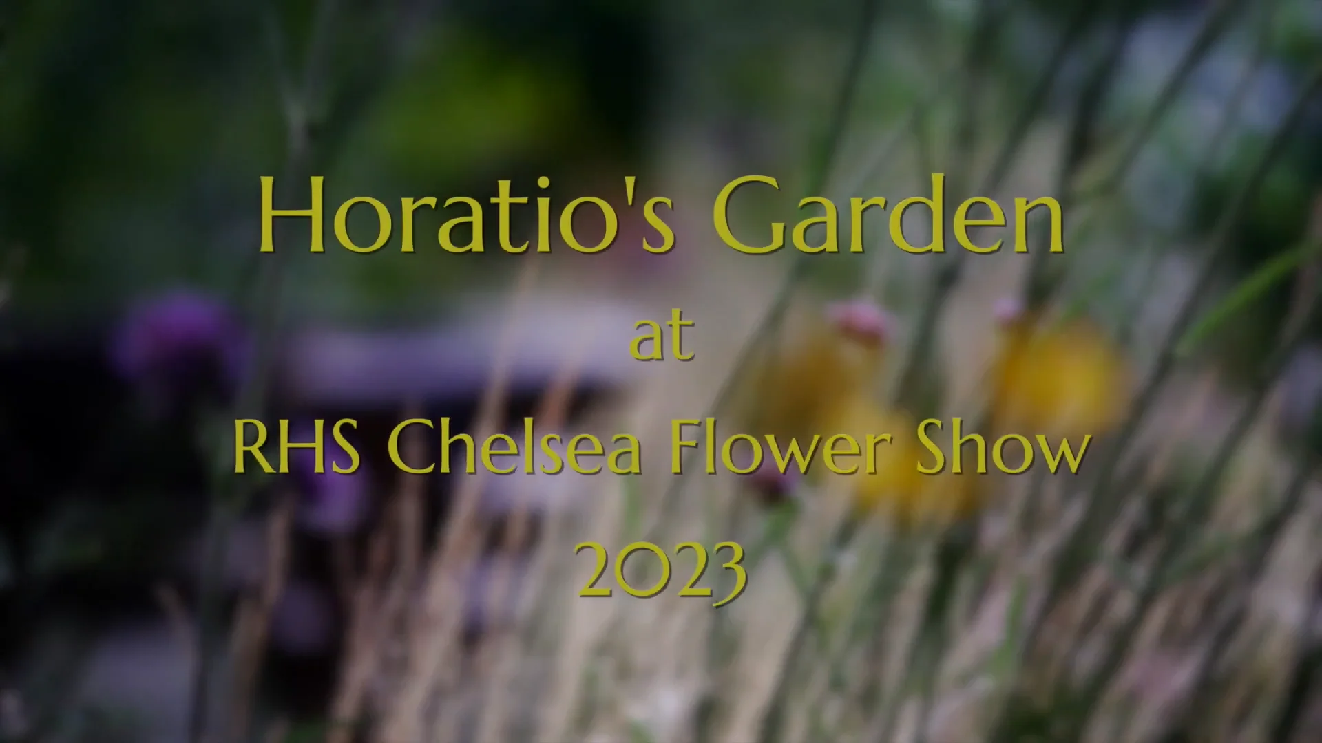 Horatio s Garden at RHS Chelsea Flower Show 2023(1080p) on Vimeo