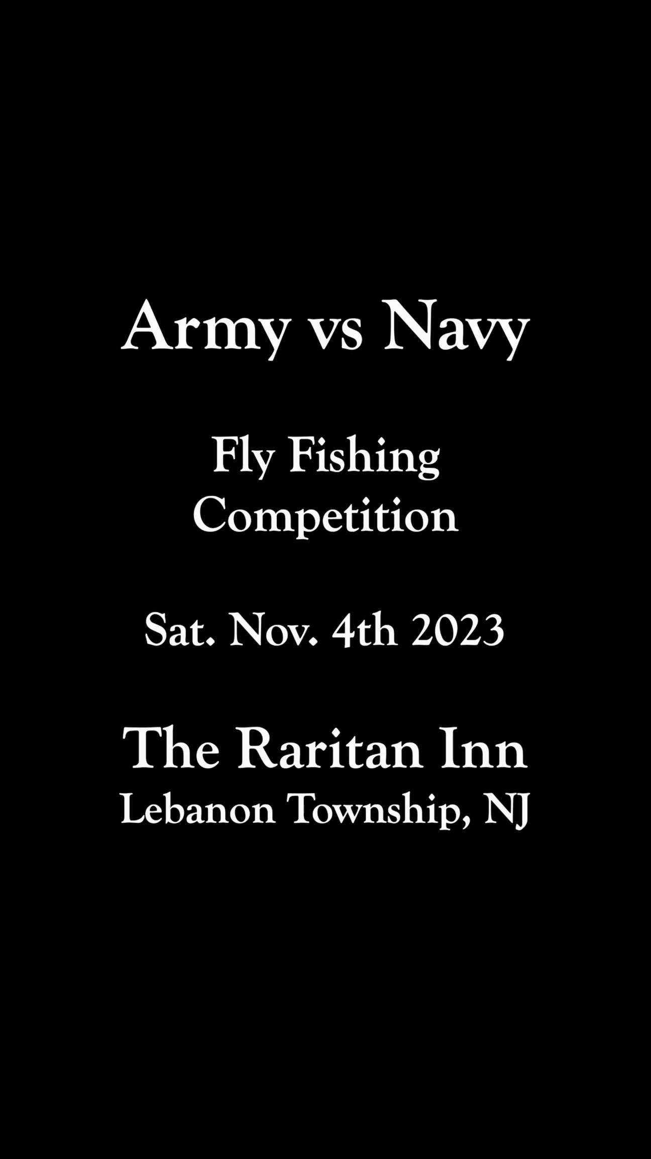Army/Navy Fly Fishing promo on Vimeo