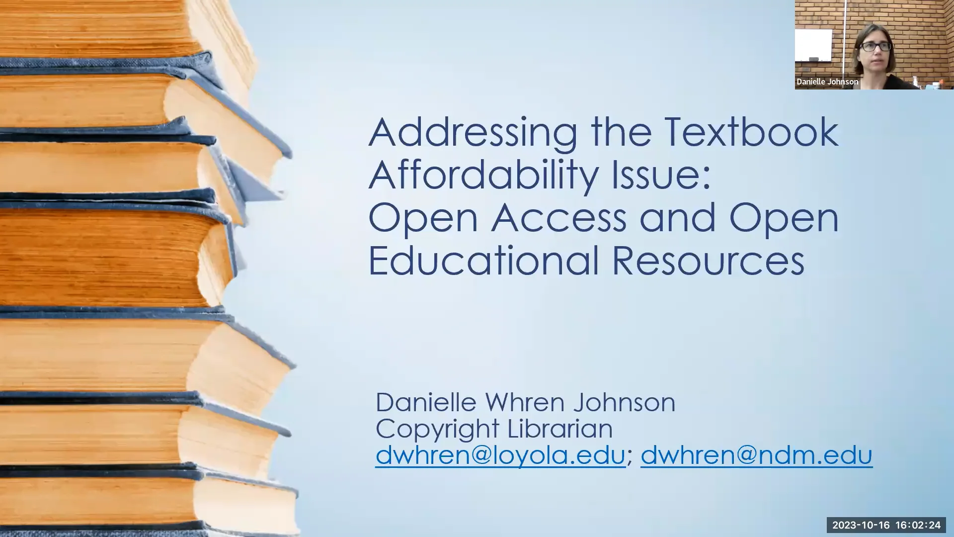Addressing the Textbook Affordability Issue: Open Access and Open ...
