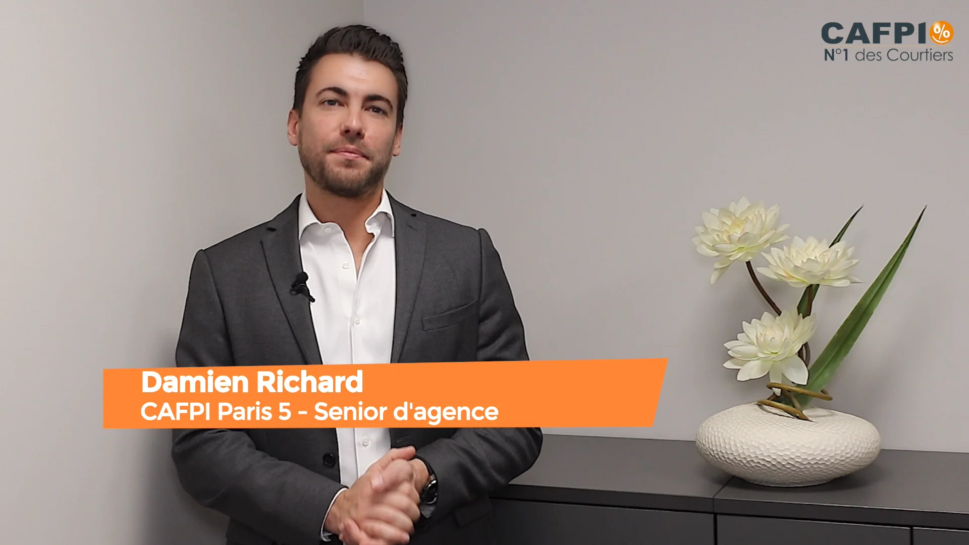 Interview Damien Richard - Agence CAFPI Paris 5 on Vimeo