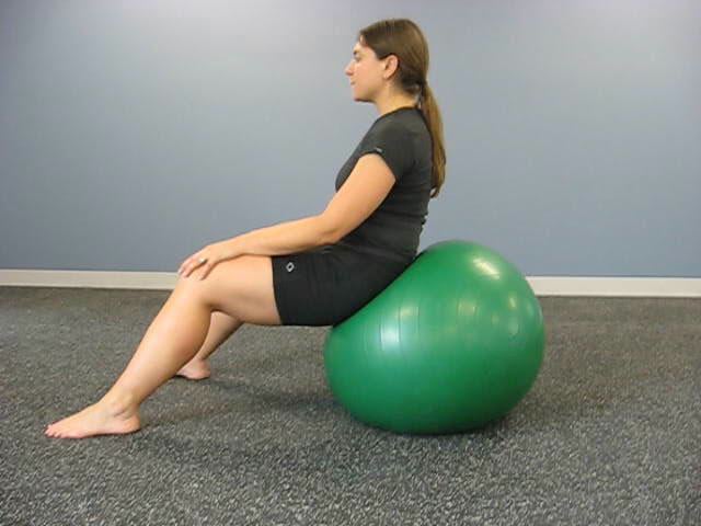 Core Exercises - Physioball Crunch on Vimeo