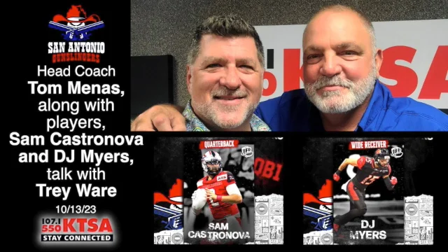 SA Gunslingers - Radio Int. - 101323 - Head Coach Tom Menas, players ...
