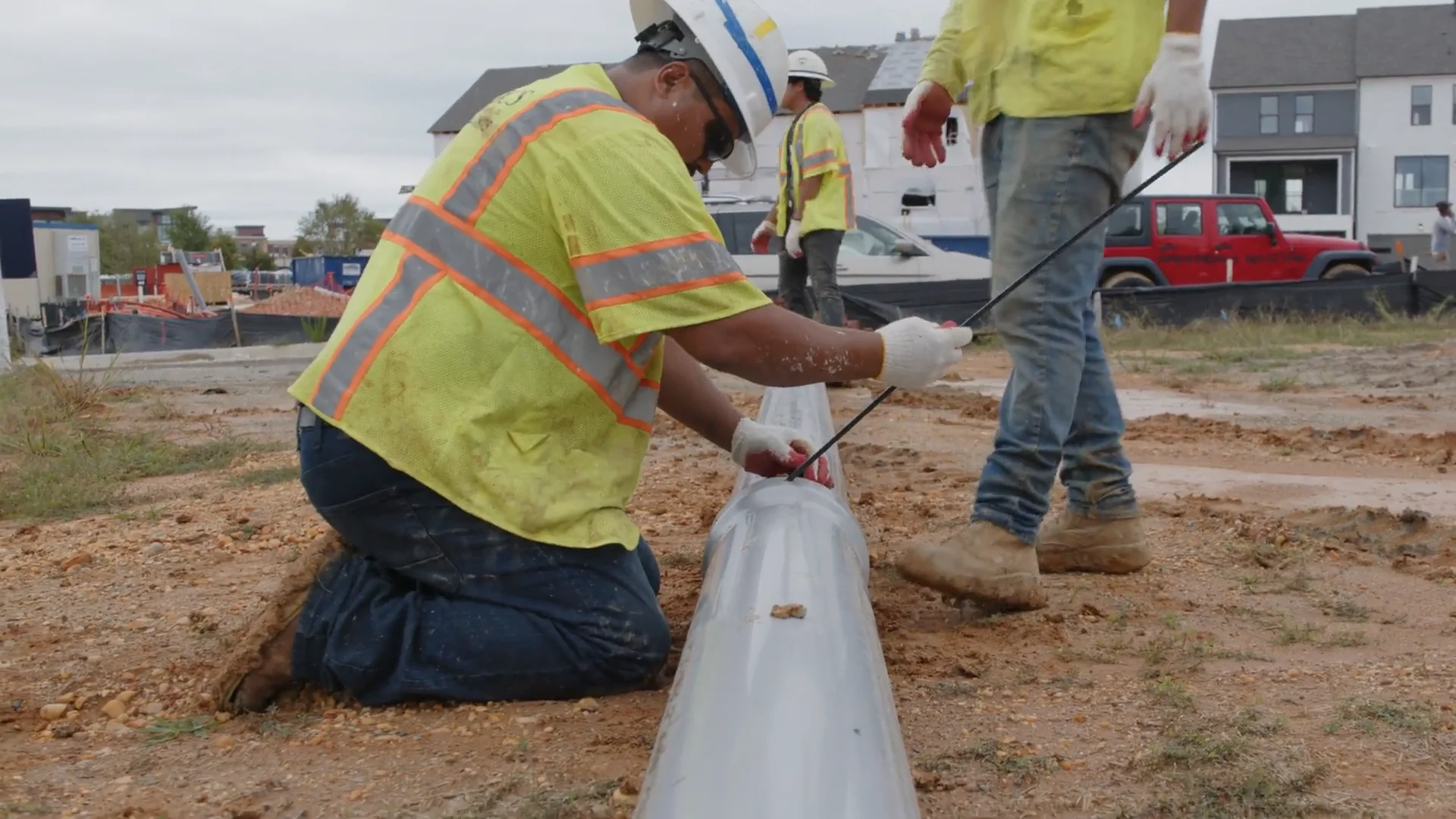 Certa-Com HDD Installation | 400' of 8" Trenchless Conduit | Westlake ...