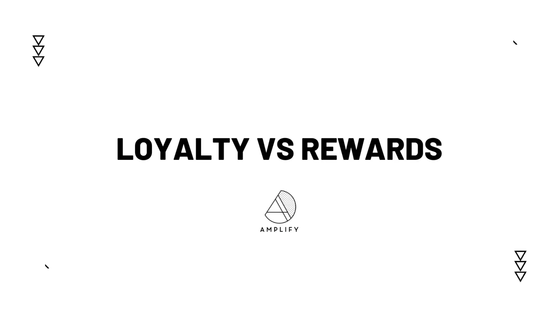 Loyalty vs Rewards on Vimeo