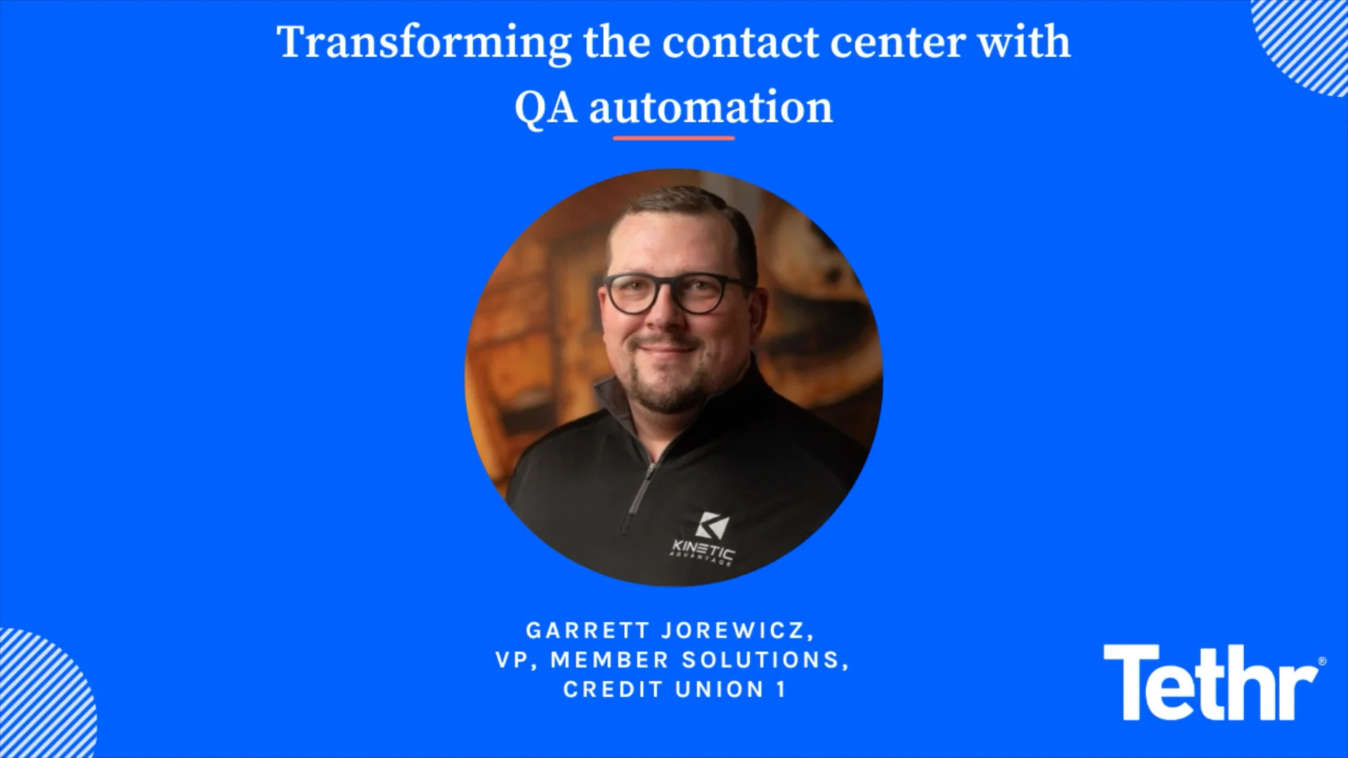 Automating the QA Process with Tethr on Vimeo