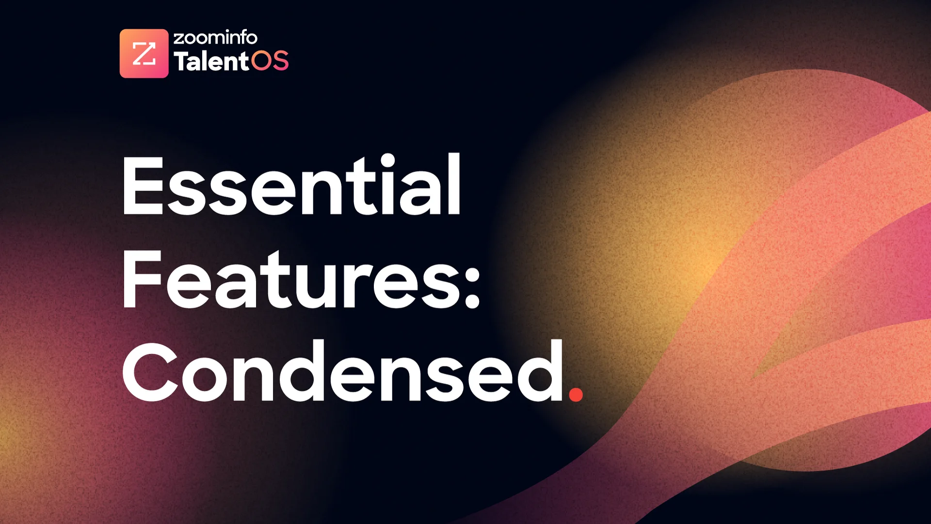Essential Features: Condensed - TalentOS on Vimeo