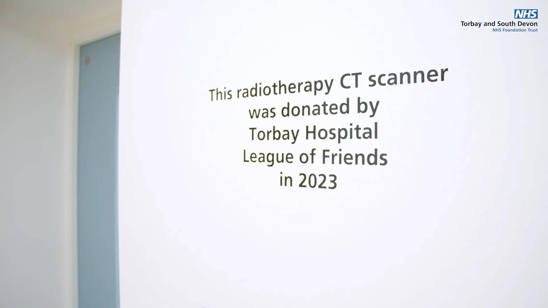CT scanner opening 23