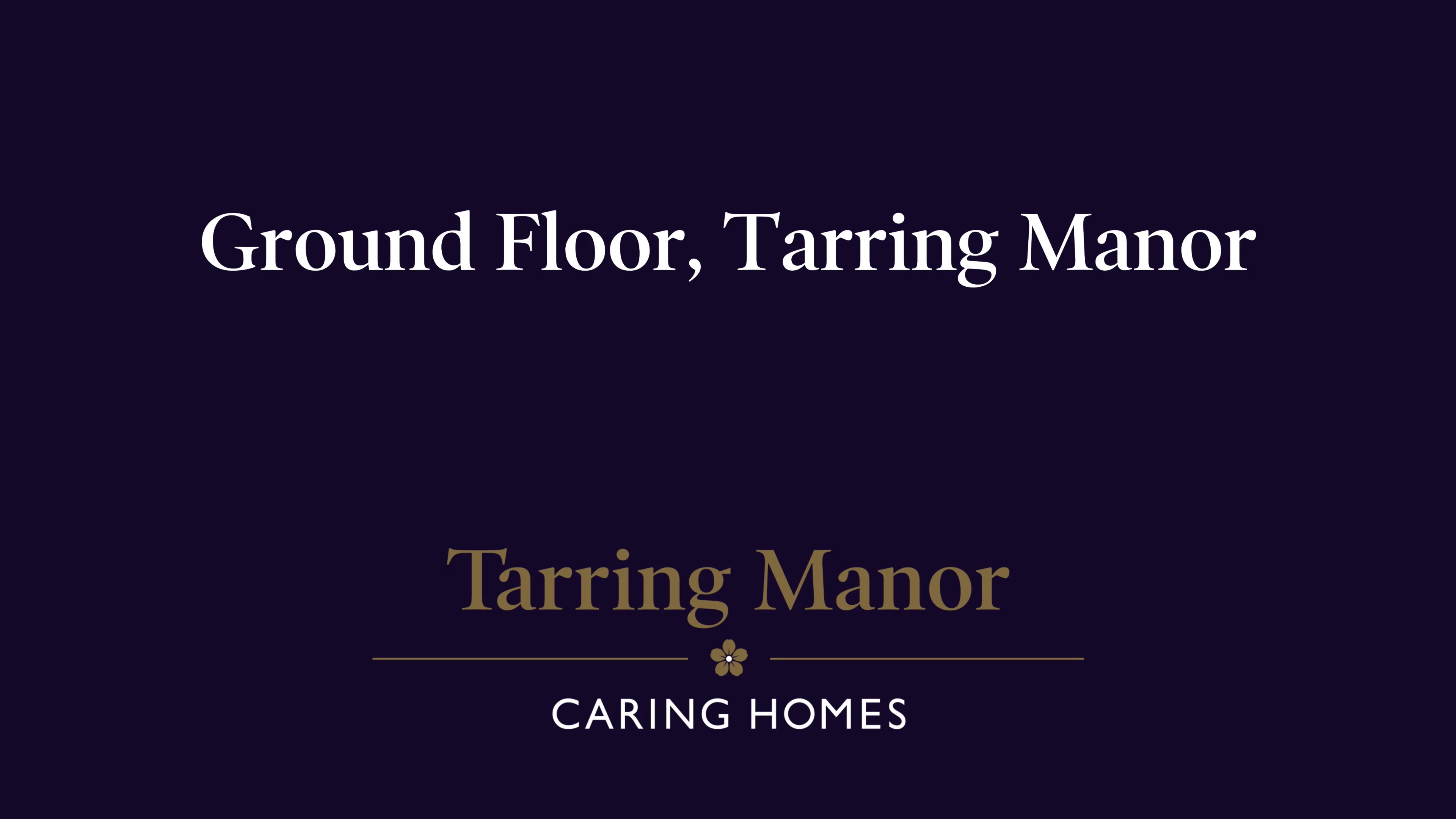 Tarring Manor Ground Floor Fly Through on Vimeo