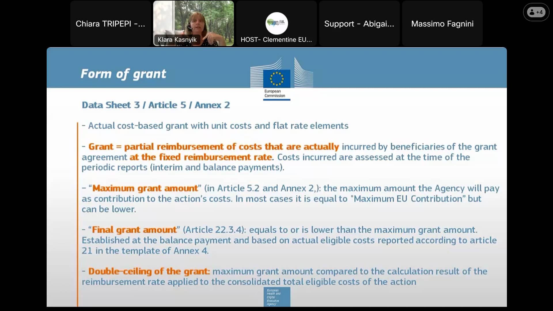 #EUHPP Webinar - Info session on financial and operational aspects of EU4Health project ...
