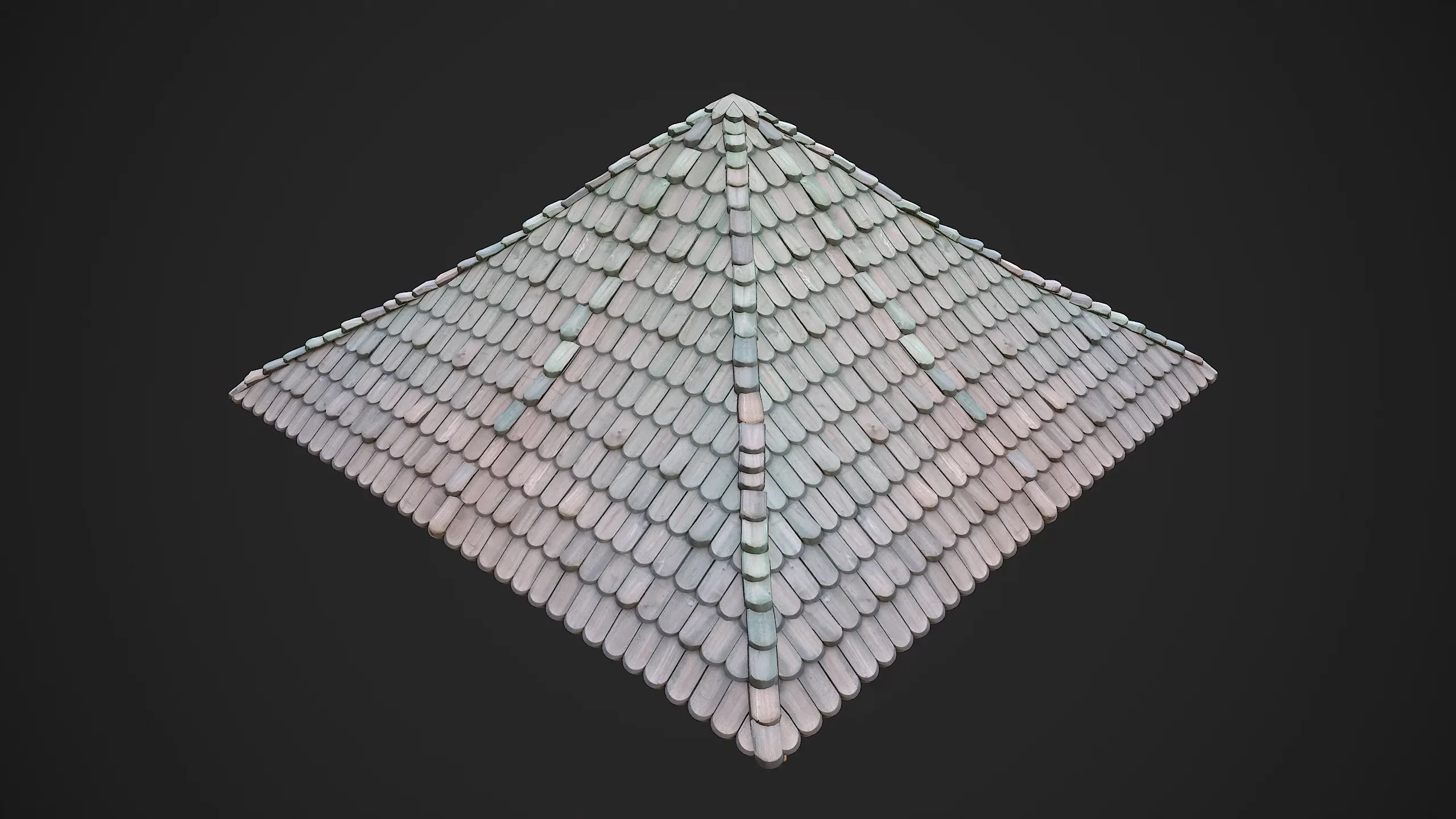 Medieval Tile Pyramid Roof 3D Model on Vimeo