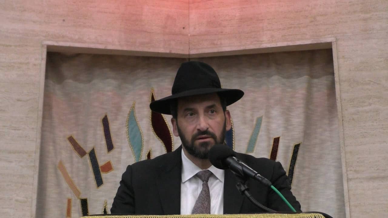 Rabbi Zvi Ralbag - Chizzuk Event At The White Shul on Vimeo