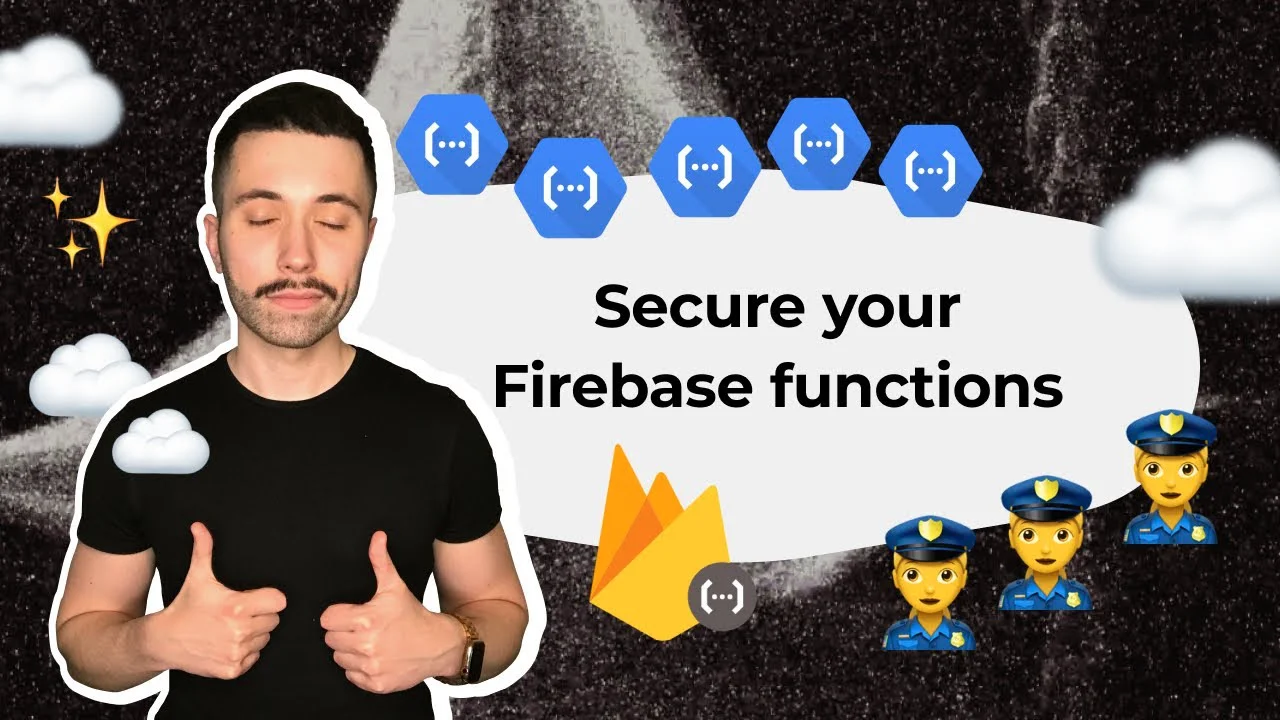 Firebase functions tutorial: How to make your Firebase functions secure? on Vimeo