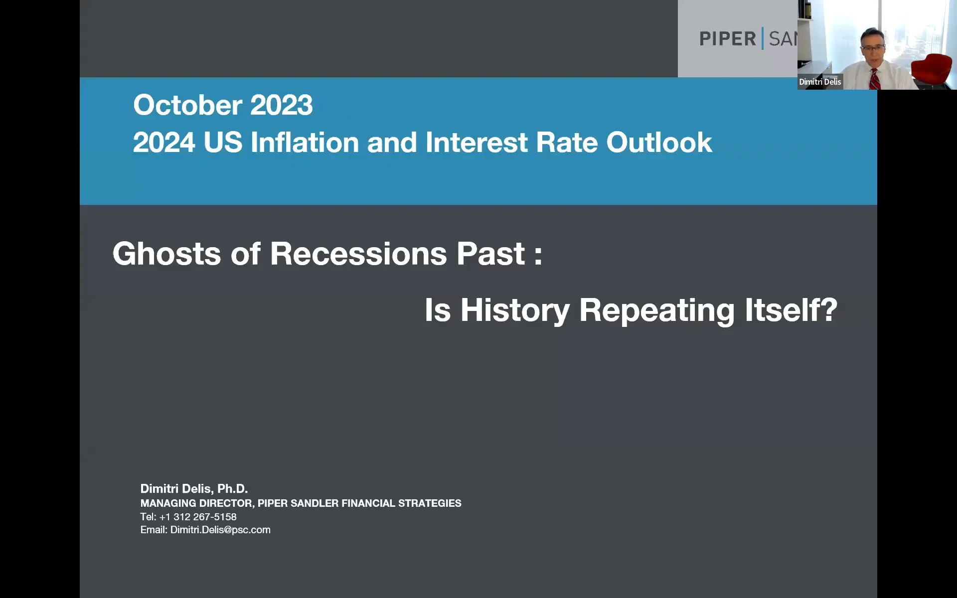 Ghosts of Recessions Past: Is History Repeating Itself? on Vimeo