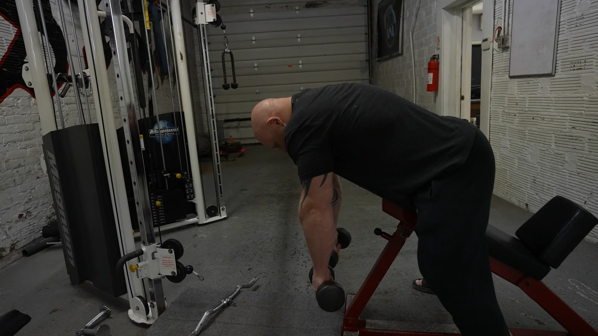 Reverse Incline DB Rows on Vimeo