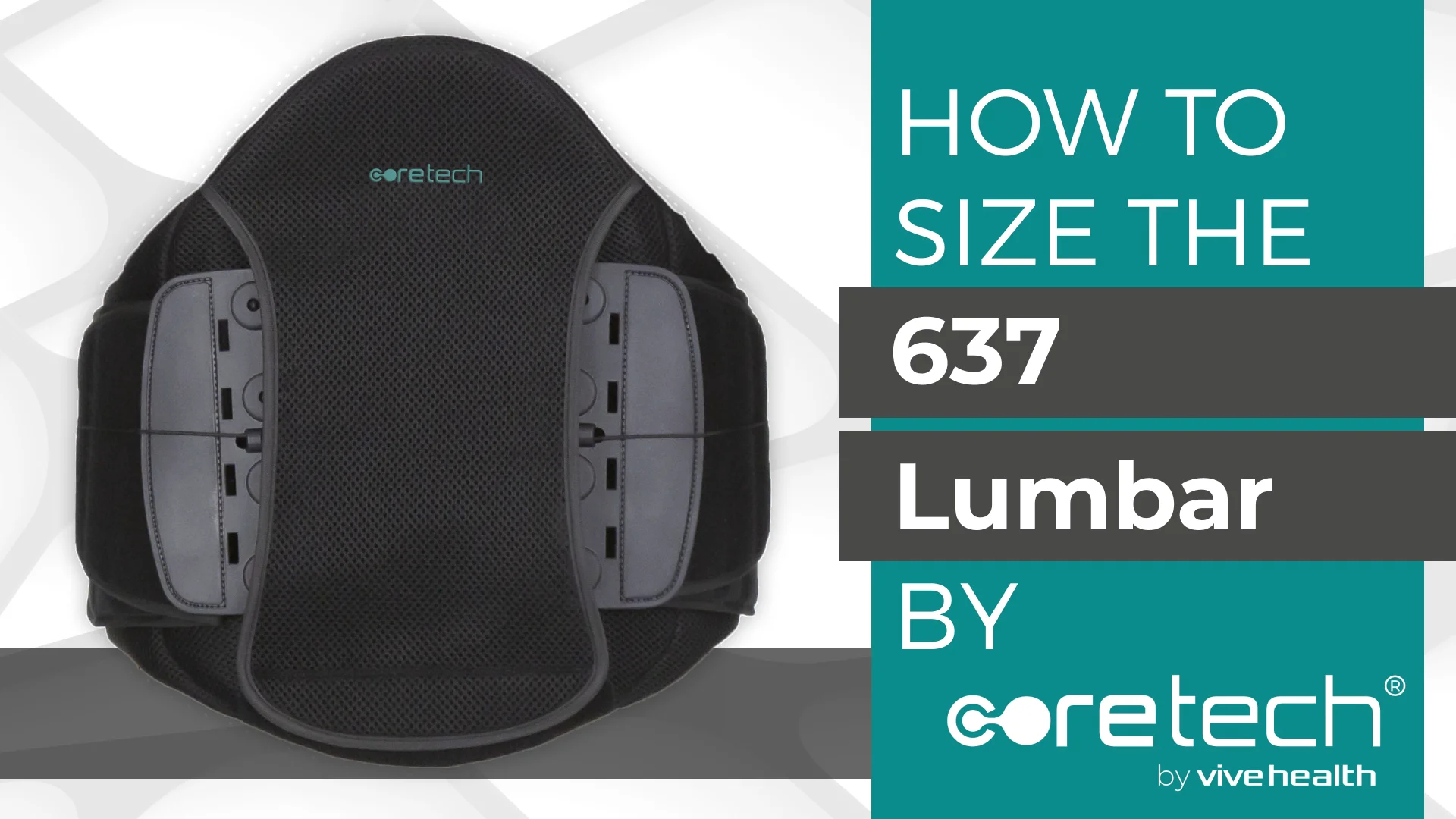 How to Size the 637 Back Brace