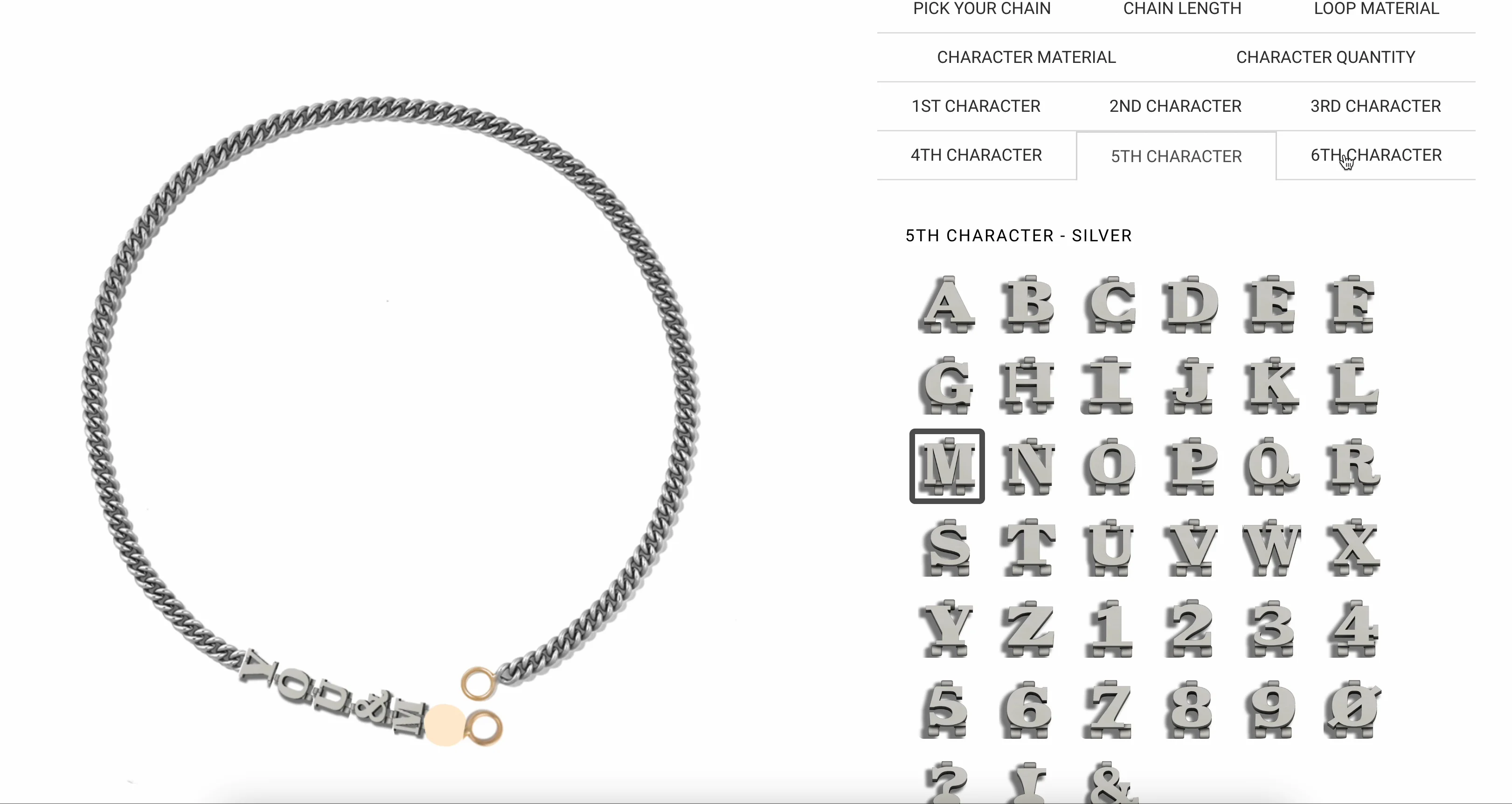 Talking Chain Configurator on Vimeo