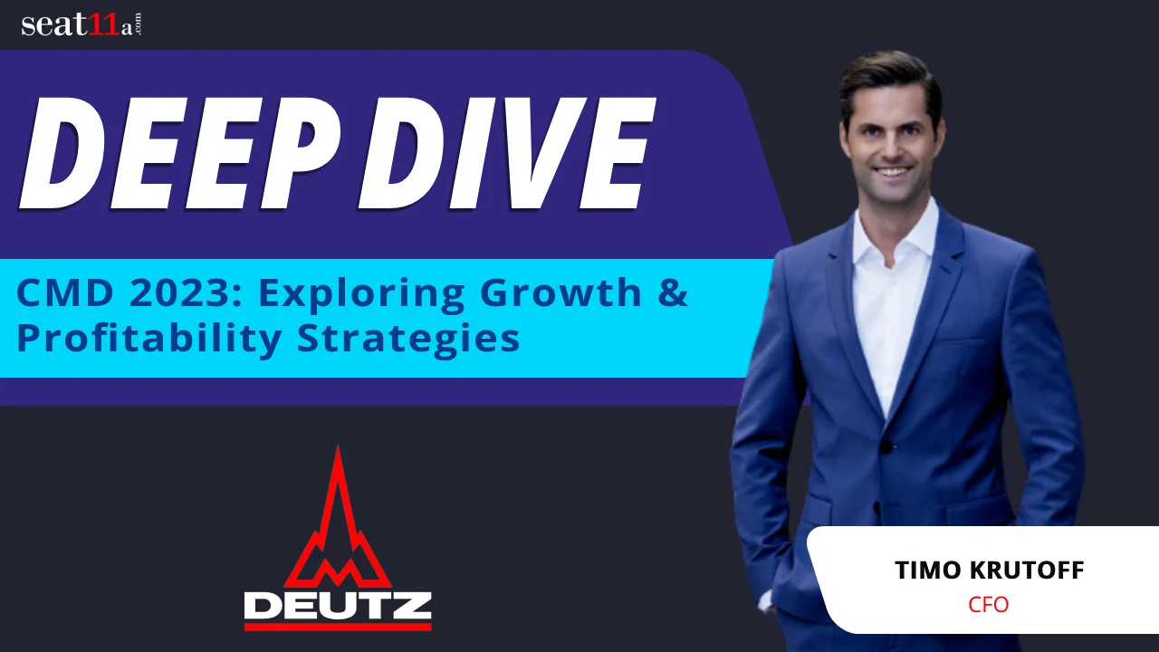 DEUTZ AG Deep Dive CMD 2023 | Growth and Profitability with CFO on Vimeo