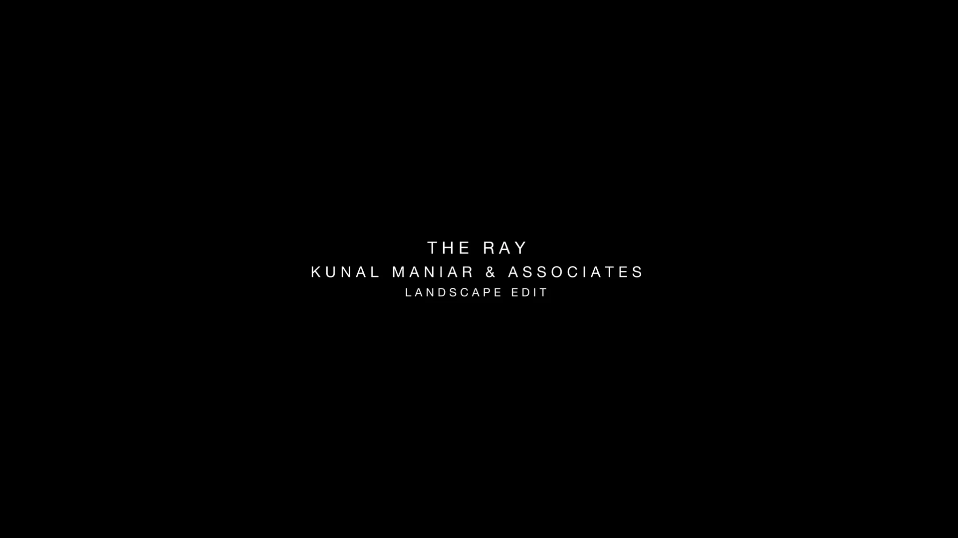 The Ray - Landscape Edit on Vimeo