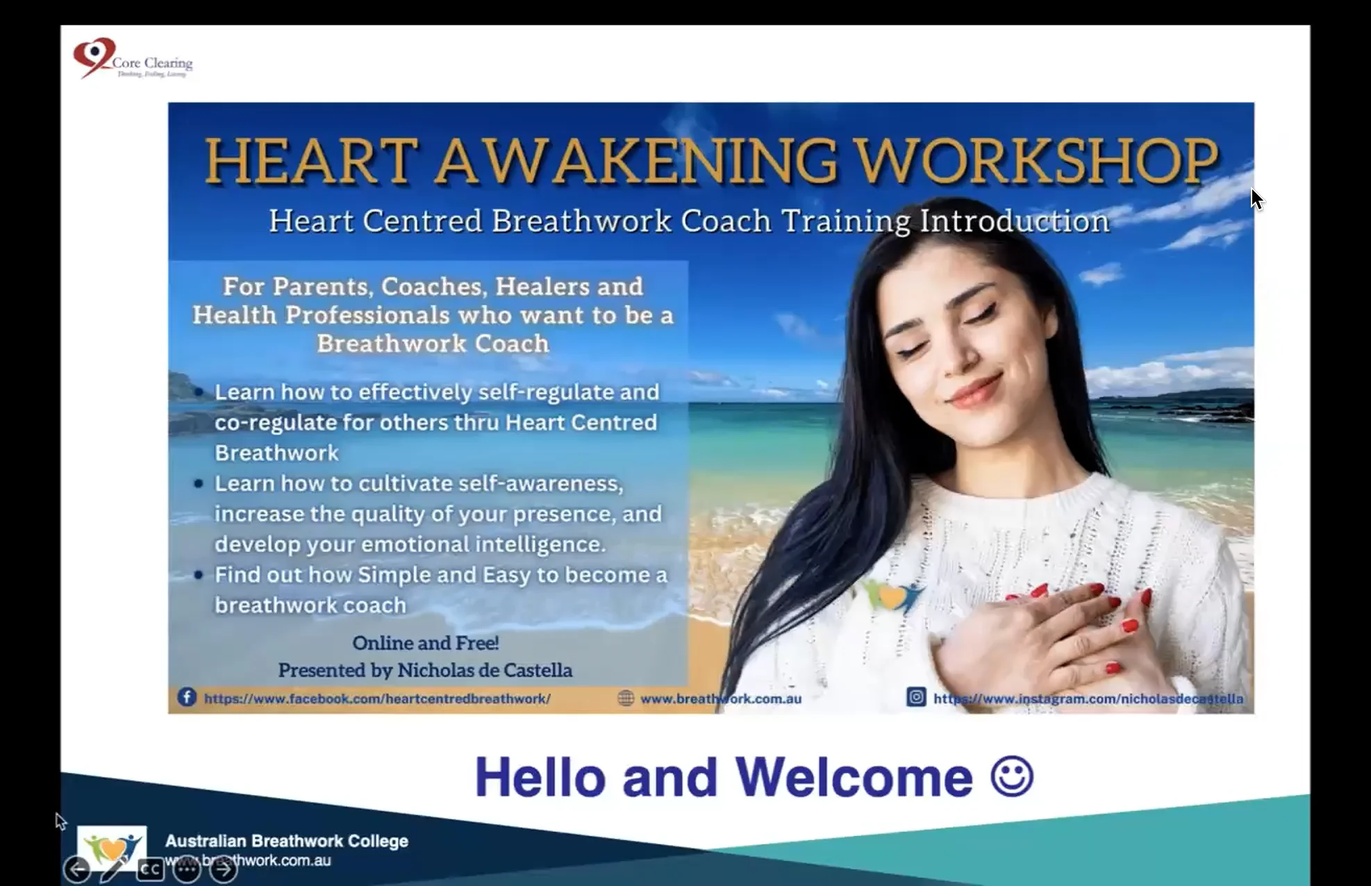 Self and Co-Regulation - Module 1 Core Clearing Breathwork Coach Training on Vimeo