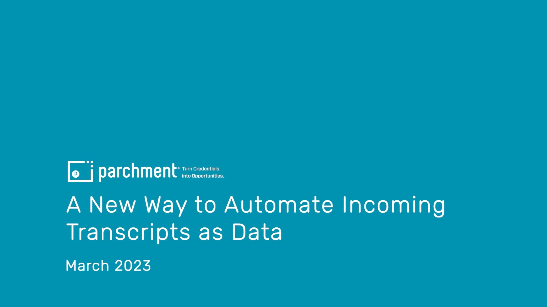 A New Way to Automate Transcripts as Data on Vimeo