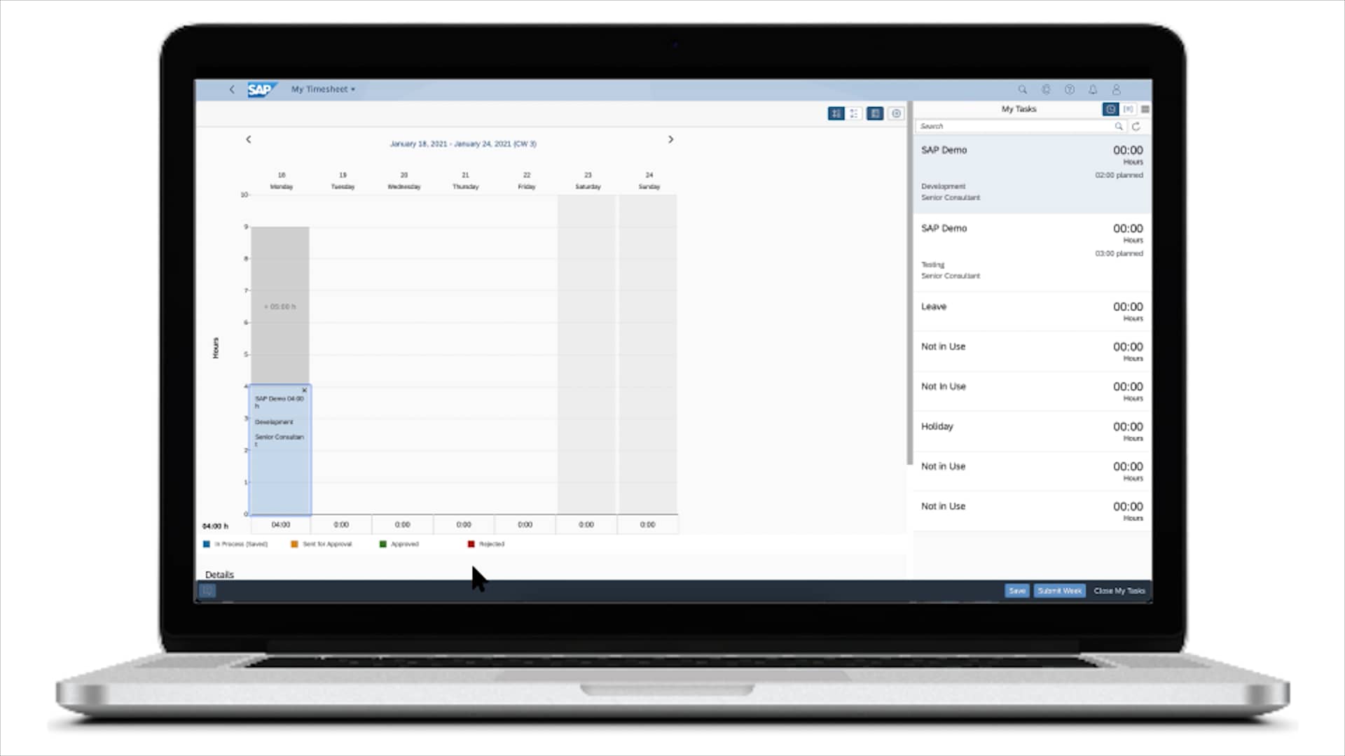 SAP H4 HANA Demo on Vimeo