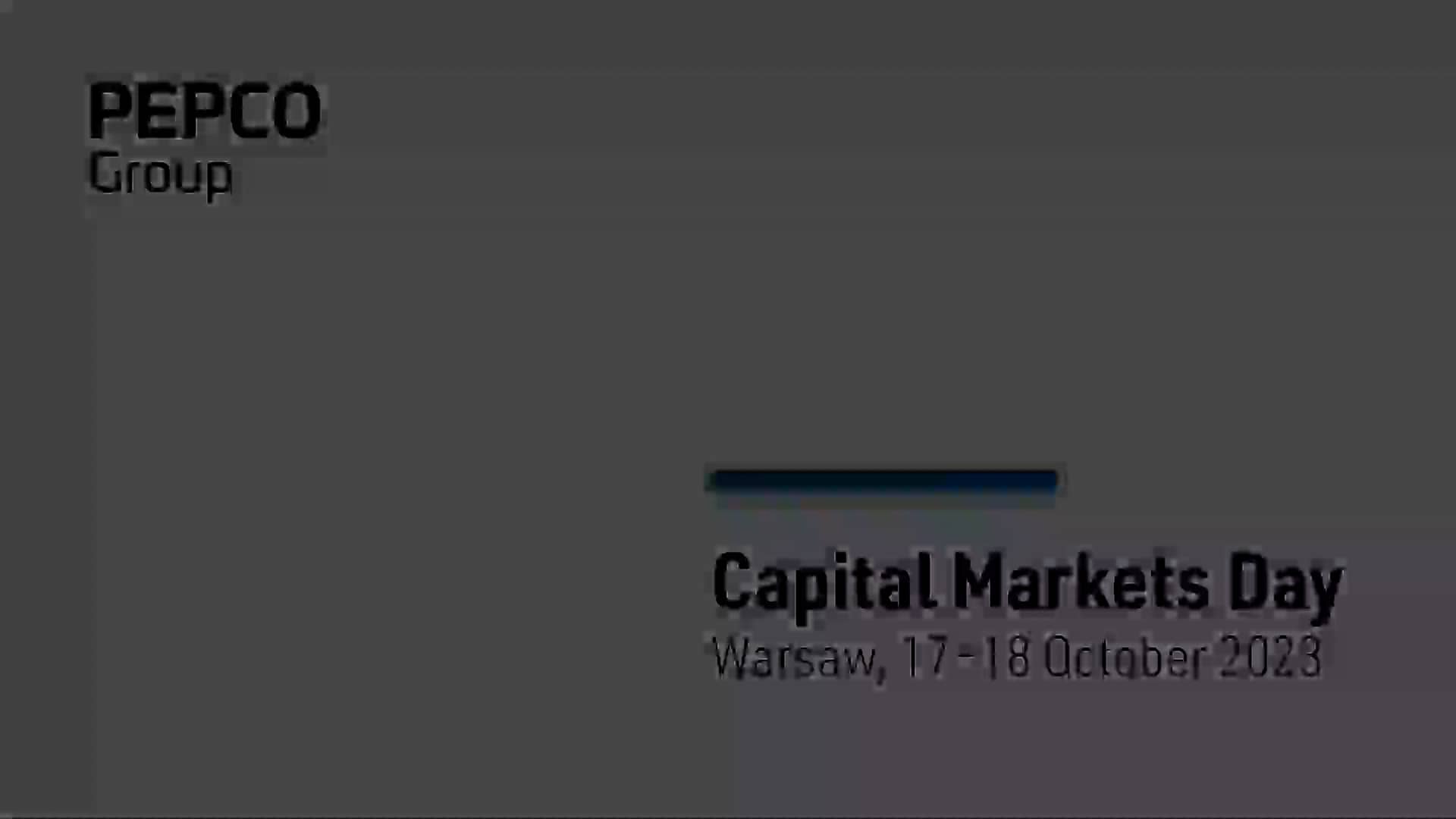 Capital Markets Day 2023 on Vimeo